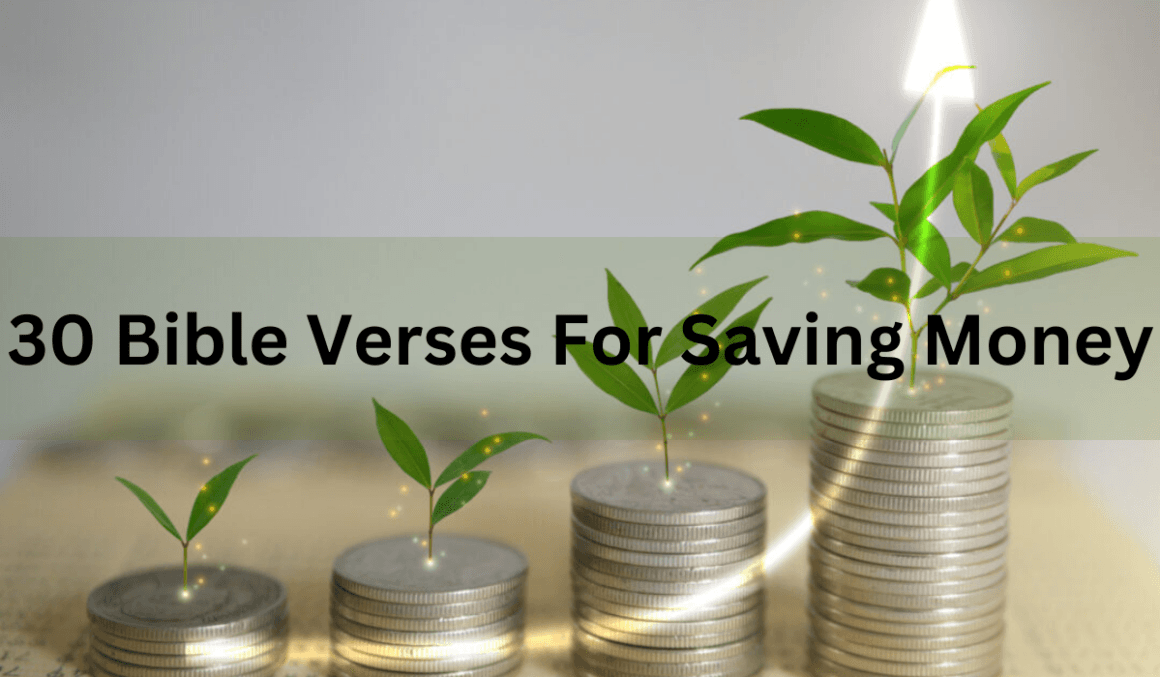 30 Most Powerful Bible Verses For Saving Money - PrayerLit