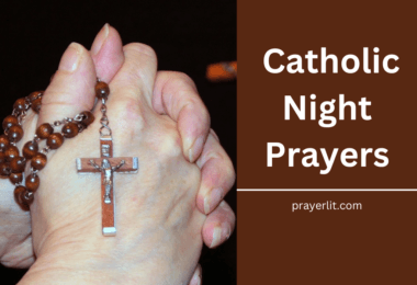 35 Powerful Catholic Night Prayers (2025) - PrayerLit