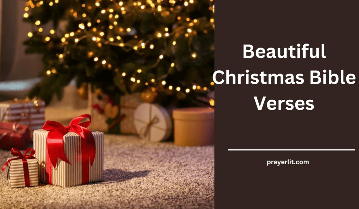 60 Beautiful Christmas Bible Verses (2025) - PrayerLit