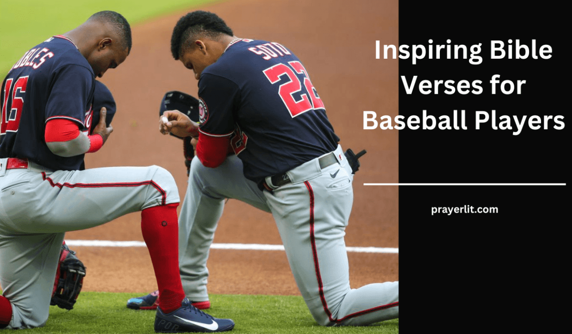 30 Most Inspiring Bible Verses For Baseball Players - PrayerLit