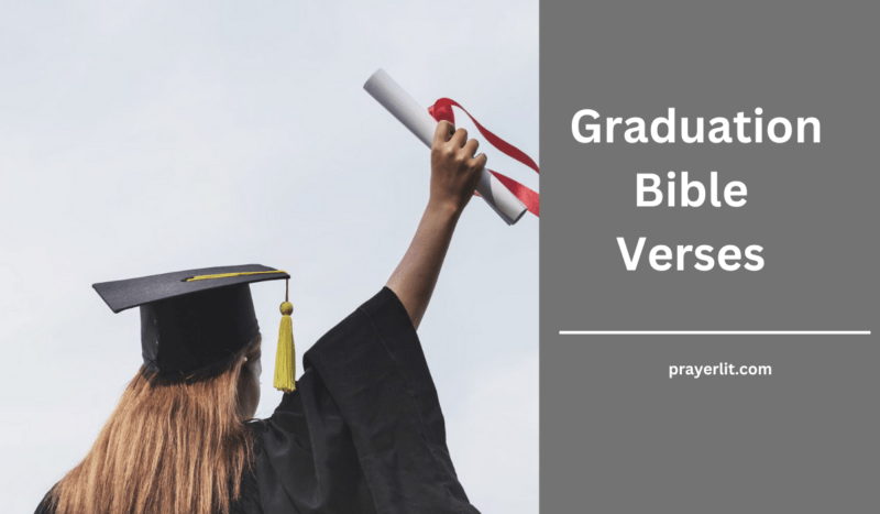 50 Graduation Bible Verses to Congratulate a Graduate