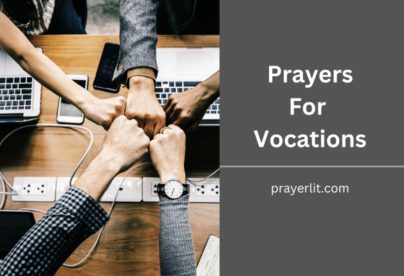 33 Amazing Prayers For Vocations (2026) - PrayerLit