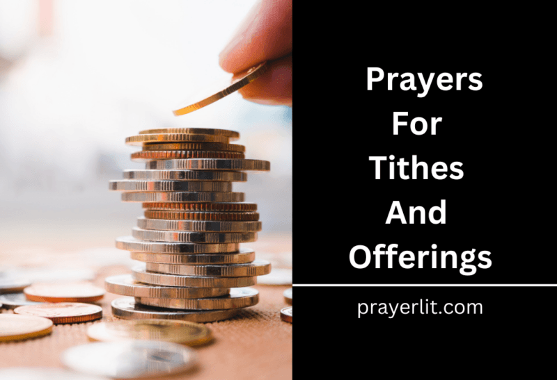 35 Efficient Prayers For Tithes And Offerings (2025) - PrayerLit