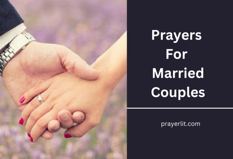 30 Most Powerful Prayers For Married Couples (2025) - PrayerLit