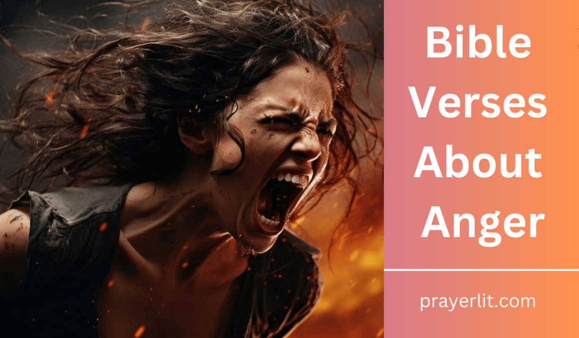 30 Powerful Bible Verses About Anger 2026 - PrayerLit