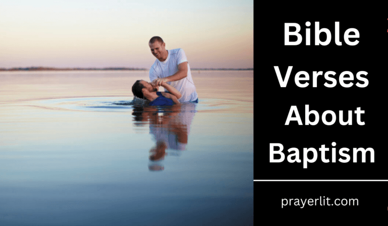 30 Effective Bible Verses About Baptism (2025) - PrayerLit