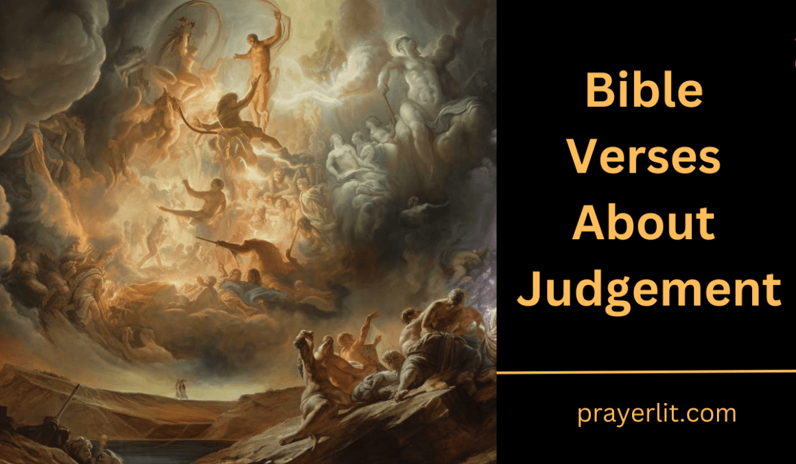 30 Most Effective Bible Verses About Judgement (2025) - PrayerLit