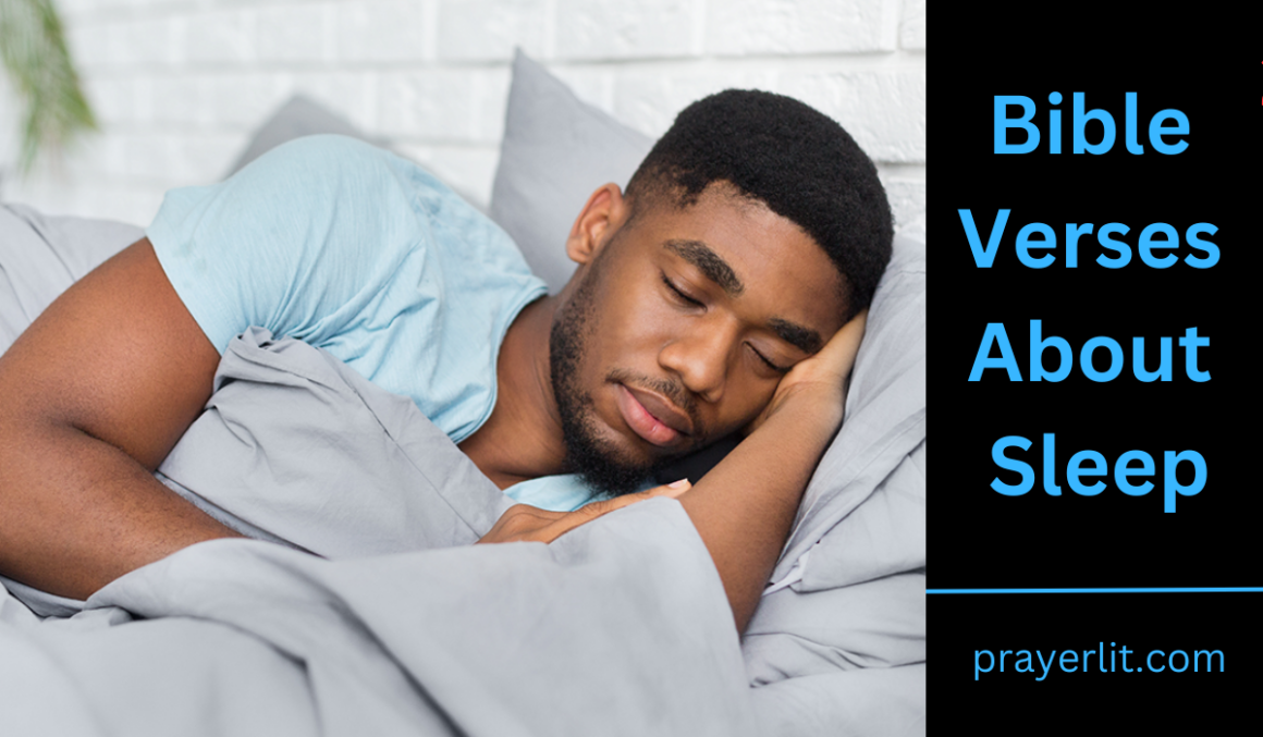 30 Effective Bible Verses About Sleep (2025) - PrayerLit