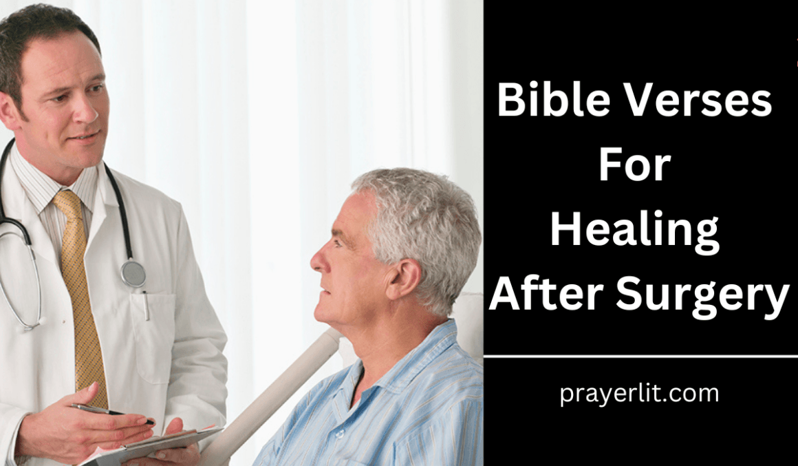 25 Effective Bible Verses For Healing After Surgery (2026) - PrayerLit
