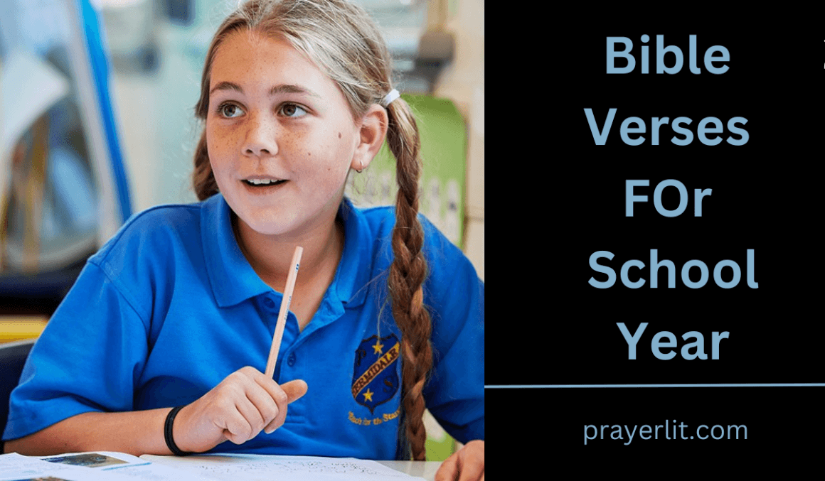 30 Beautiful Bible Verses For School Year (2026) - PrayerLit