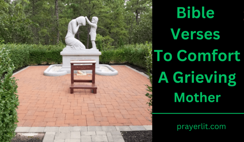 30 Powerful Bible Verses To Comfort A Grieving Mother (2026) - PrayerLit