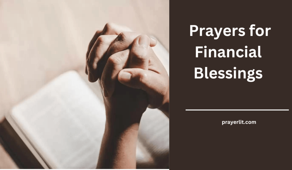 30 Effective Prayers for Financial Blessings 2026 - PrayerLit