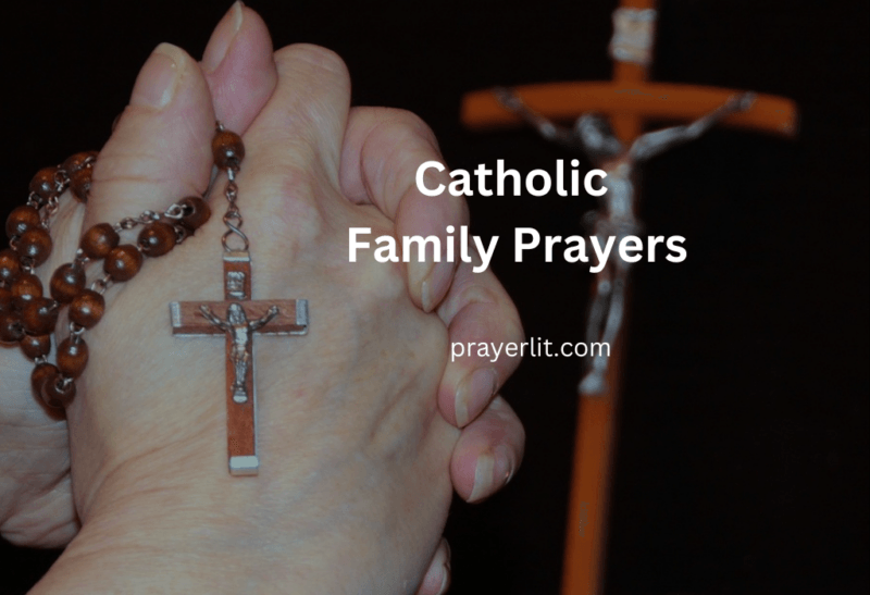 27 Effective Catholic Family Prayers (2026) - PrayerLit