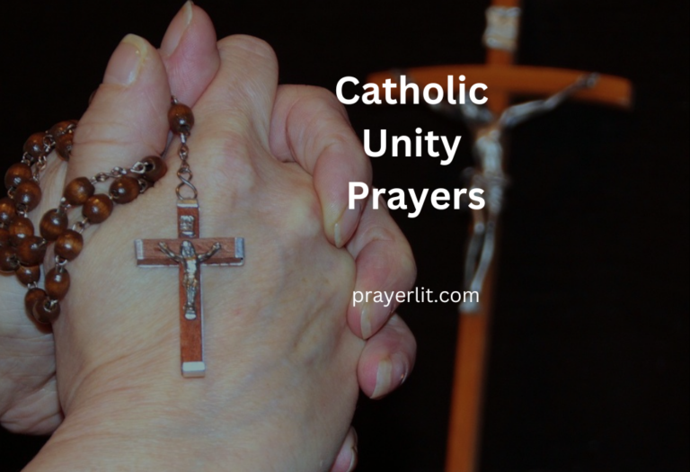 30 Amazing Catholic Unity Prayers (2025) - PrayerLit