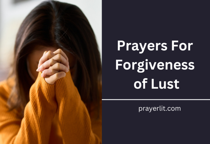 30 Efficient Prayers For Forgiveness of Lust (2025) - PrayerLit