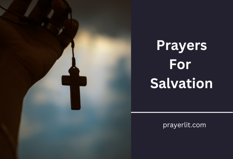 30 Efficient Prayers For Salvation (2025) - PrayerLit