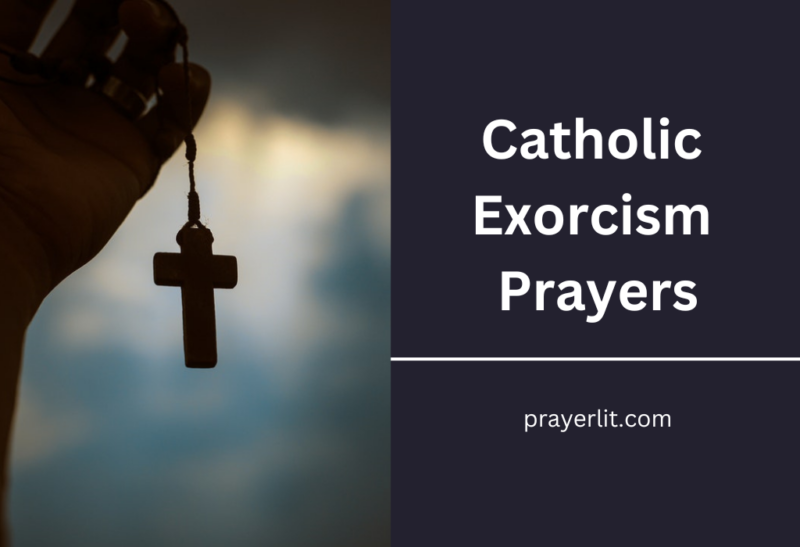 30 Powerful Catholic Exorcism Prayers (2025) - PrayerLit