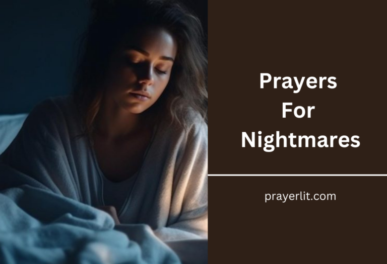 33 Effective Prayers For Nightmares (2026) - PrayerLit