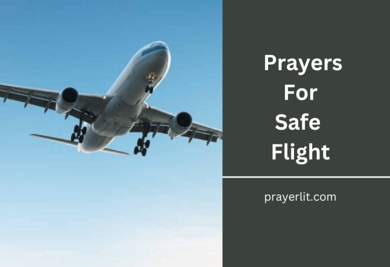 33 Effective Prayers For Safe Flight (2026) - PrayerLit