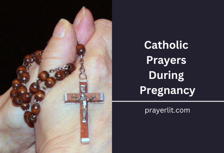 33 Powerful Catholic Prayers During Pregnancy (2025) - PrayerLit