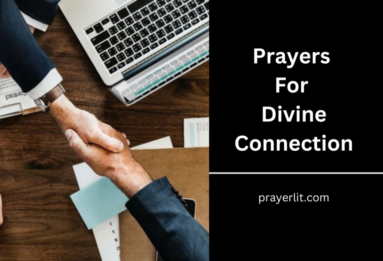 35 Powerful Prayers For Divine Connection (2026) - PrayerLit