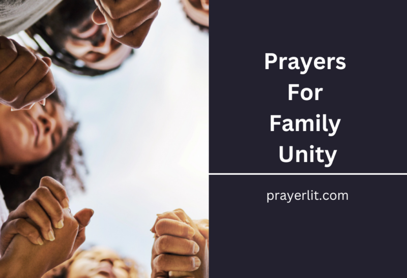 35 Powerful Prayers For Family Unity (2025) - PrayerLit