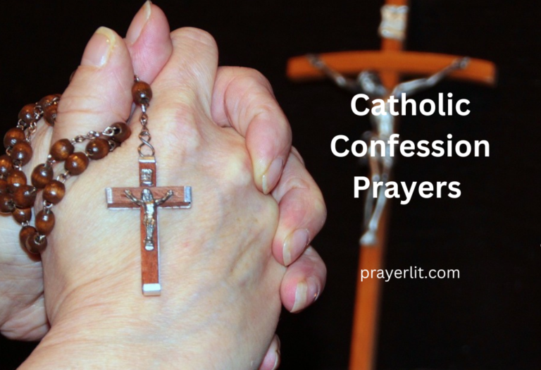 35 Uplifting Catholic Confession Prayers - PrayerLit