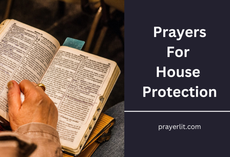 40 Effective Prayers For House Protection (2025) - PrayerLit