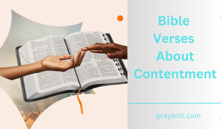 30 Powerful Bible Verses About Contentment (2025) - PrayerLit