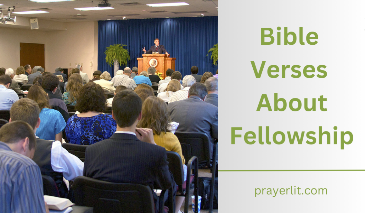 30 Most Effective Bible Verses About Fellowship (2025) - PrayerLit