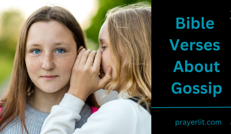 30 Powerful Bible Verses About Gossip (2025) - PrayerLit