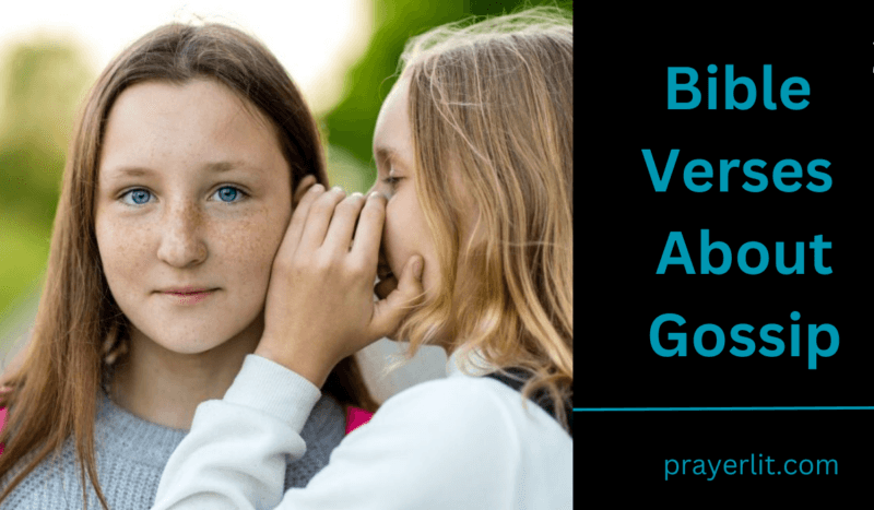 30 Powerful Bible Verses About Gossip (2026) - PrayerLit