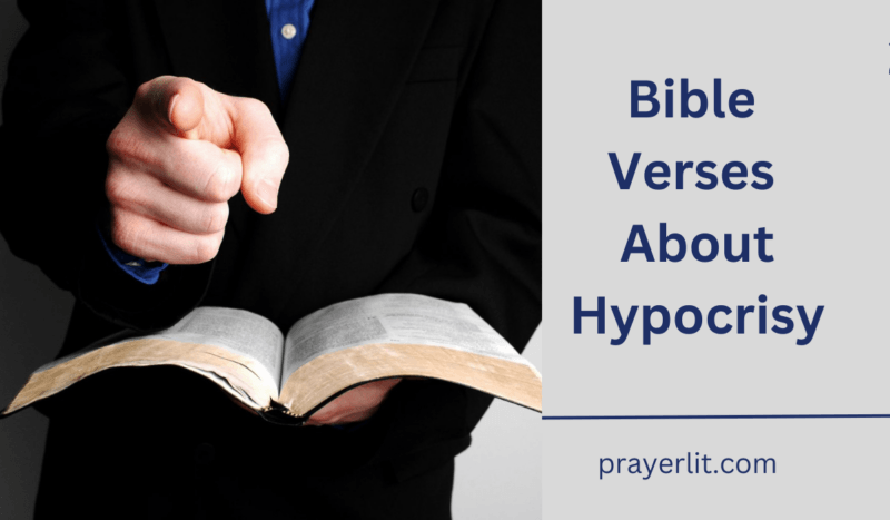 30 Powerful Bible Verses About Hypocrisy (2026) - PrayerLit