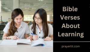 30 Powerful Bible Verses About Learning (2025) - PrayerLit
