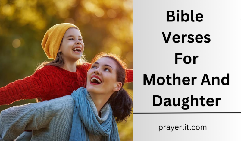 30 Beautiful Bible Verses For Mother And Daughter (2025) - PrayerLit