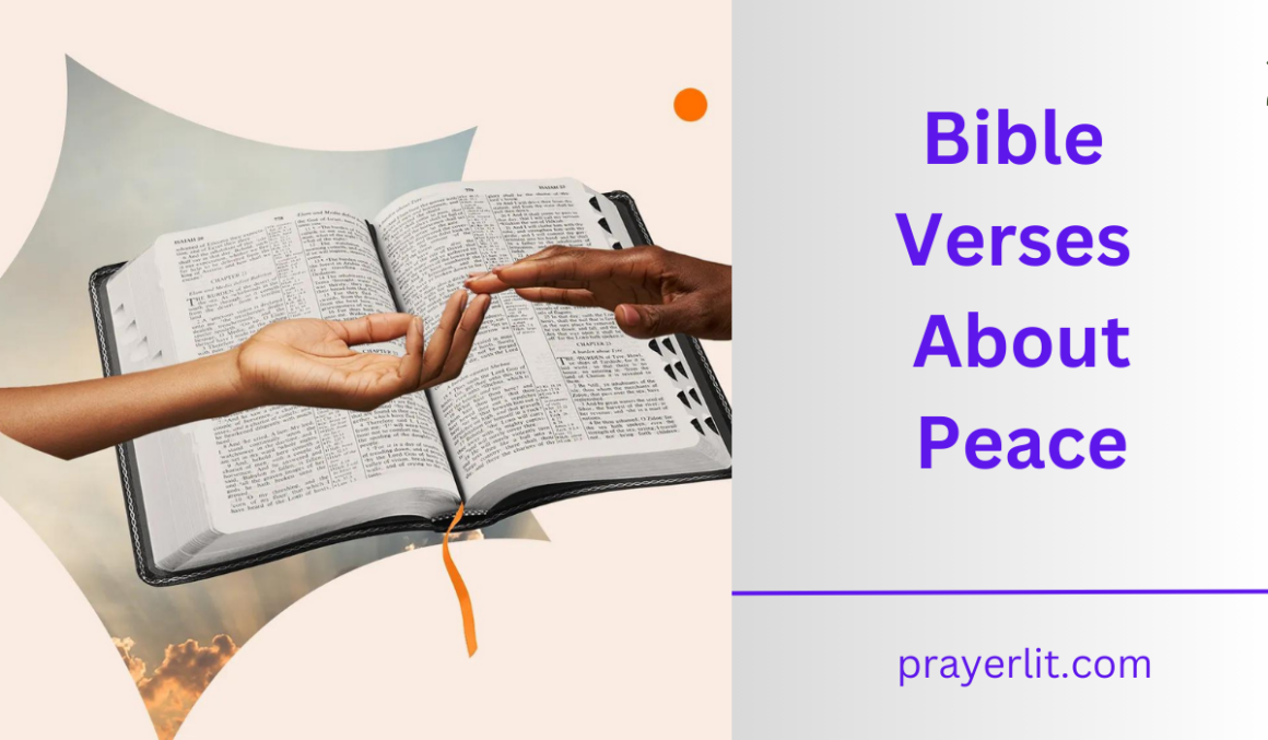 30 Most Effective Bible Verses About Peace (2025) - PrayerLit
