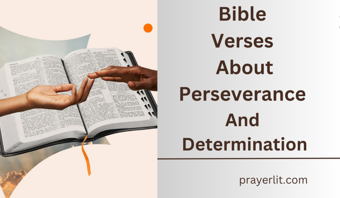 30 Powerful Bible Verses About Perseverance And Determination (2025) - PrayerLit
