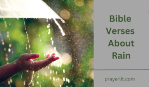 30 Most Effective Bible Verses About Rain (2026) - PrayerLit