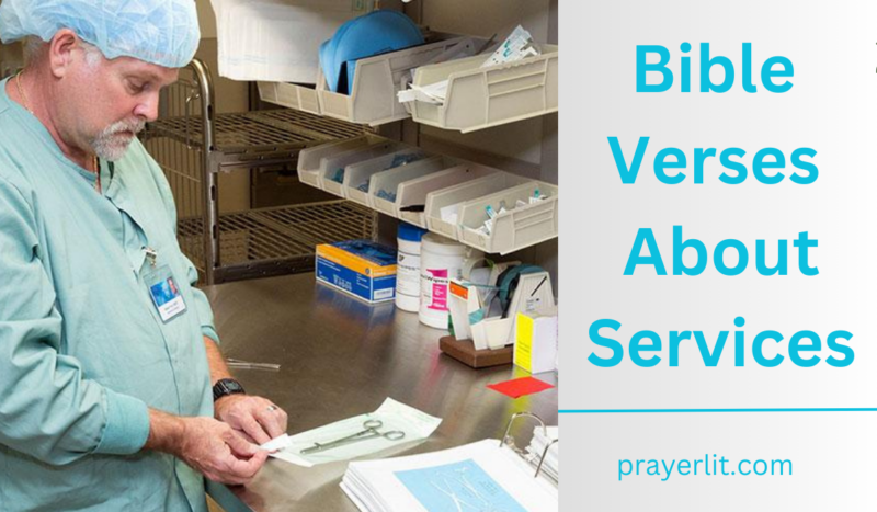 30 Powerful Bible Verses About Service (2025) - PrayerLit