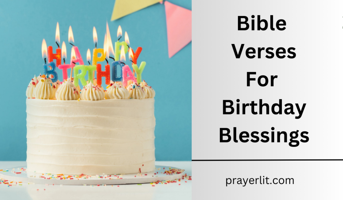 30 Beautiful Bible Verses For Birthday Blessings (2025) - PrayerLit