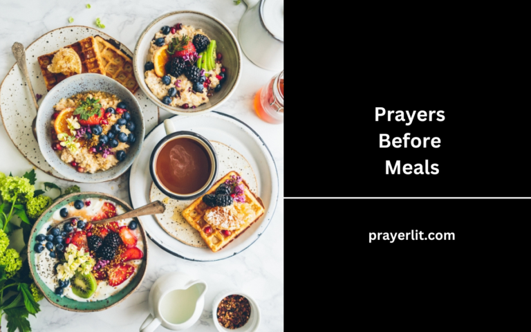 30 Amazing Prayers Before Meals (2025) - PrayerLit