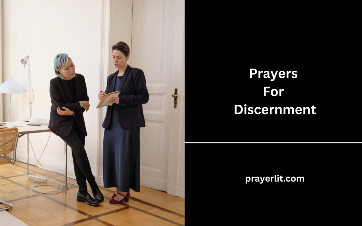 35 Efficient Prayers For Discernment (2025) - PrayerLit