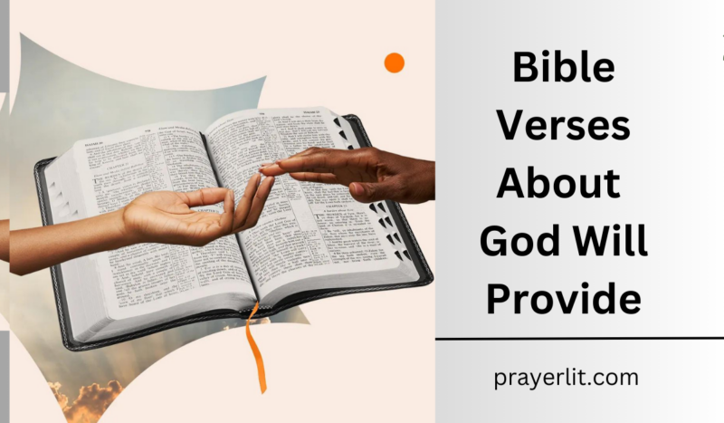30 Beautiful Bible Verses About God Will Provide (2025) - PrayerLit