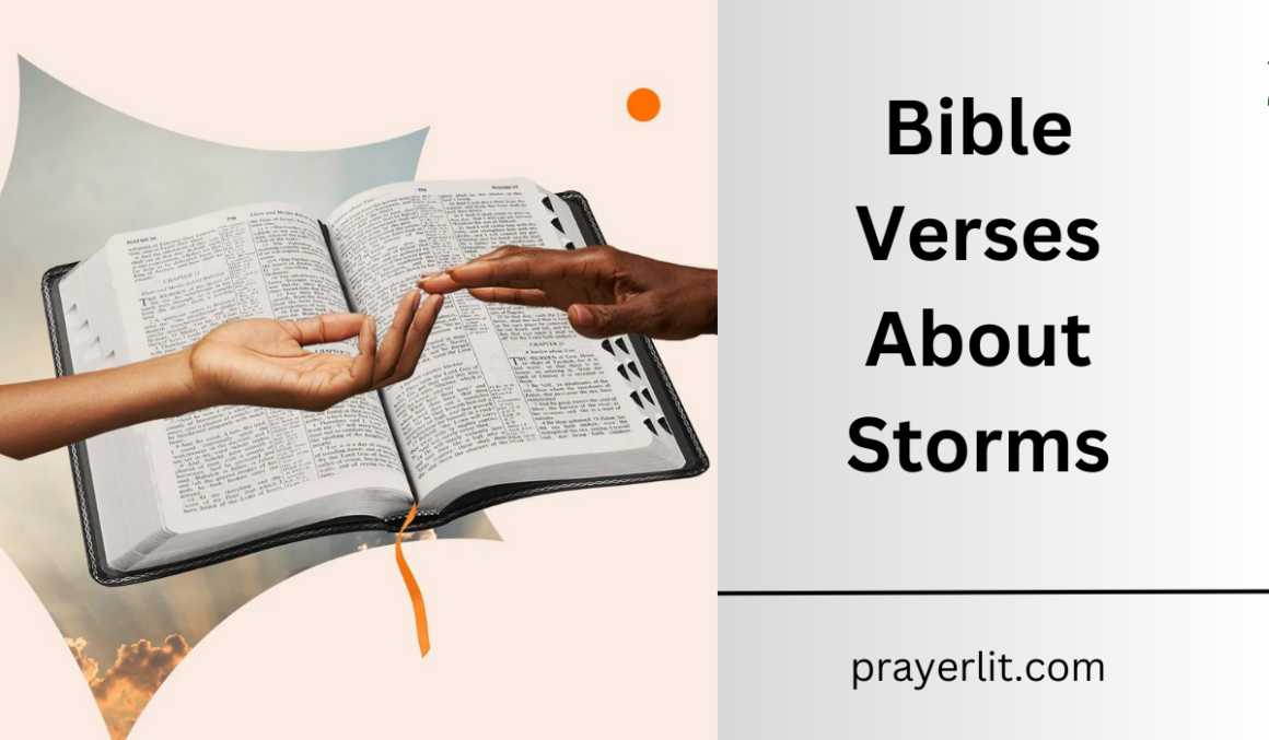 30 Powerful Bible Verses About Storms (2025) - PrayerLit