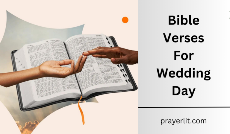 30 Beautiful Bible Verses For Wedding Day (2025) - PrayerLit