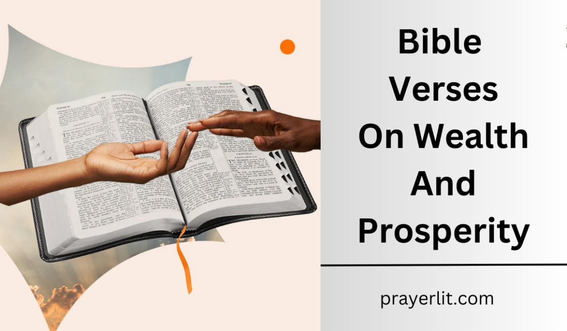30 Inspirational Bible Verses On Wealth And Prosperity (2025) - PrayerLit