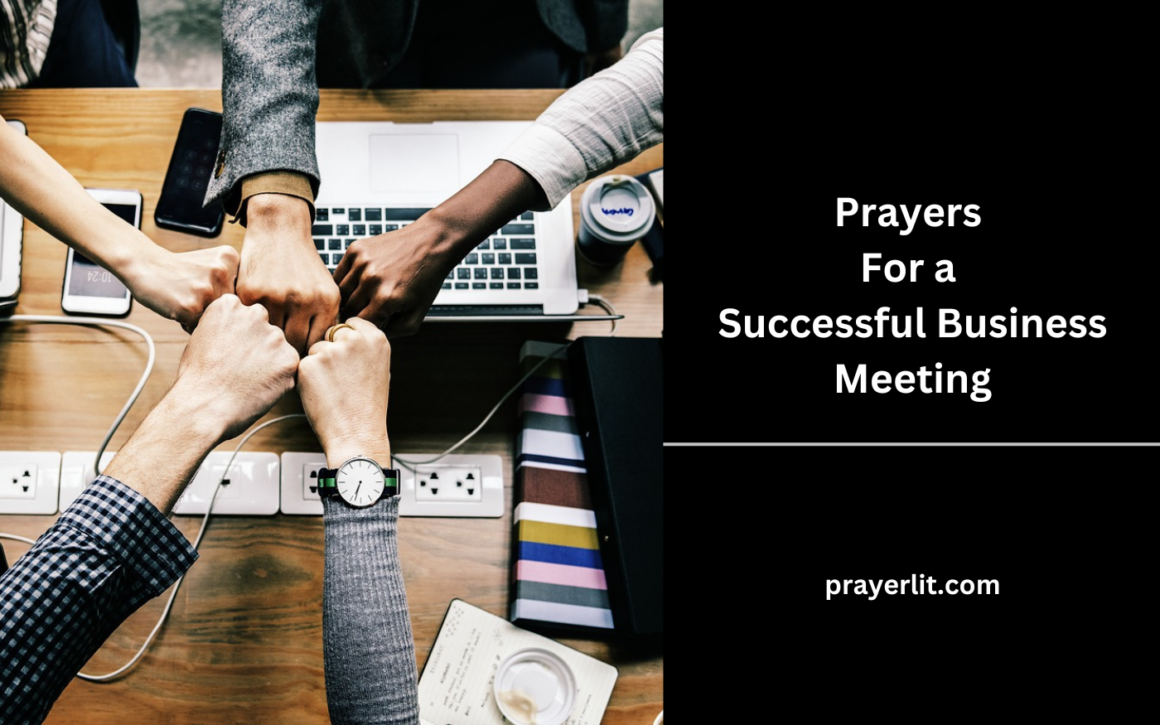 33 Effective Prayers For a Successful Business Meeting (2026) - PrayerLit