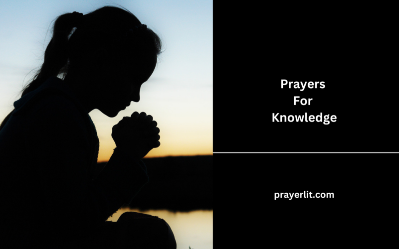 33 Efficient Prayers For Knowledge (2026) - PrayerLit