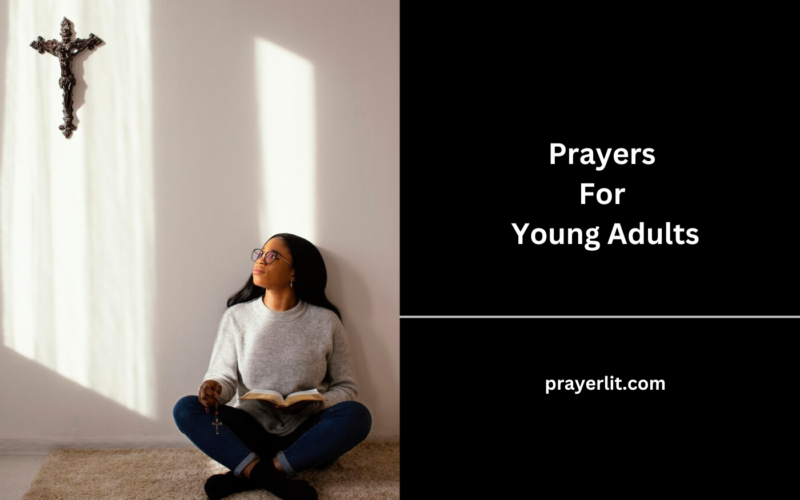 33 Efficient Prayers For Young Adults - PrayerLit
