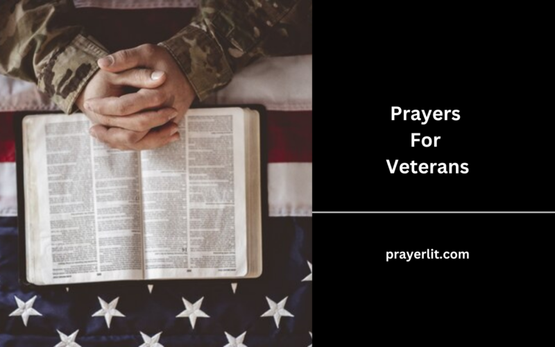 33 Powerful Prayers For Veterans (2026) - PrayerLit